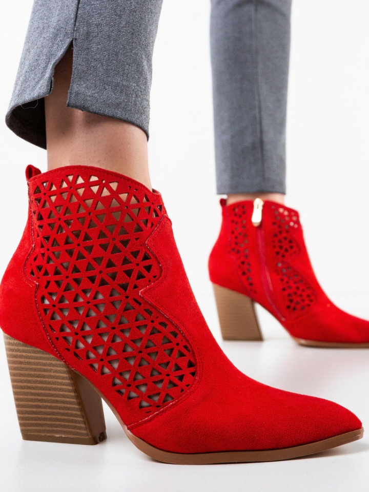 Botine cu toc gros de dama #de la 69 lei - dEpurtat