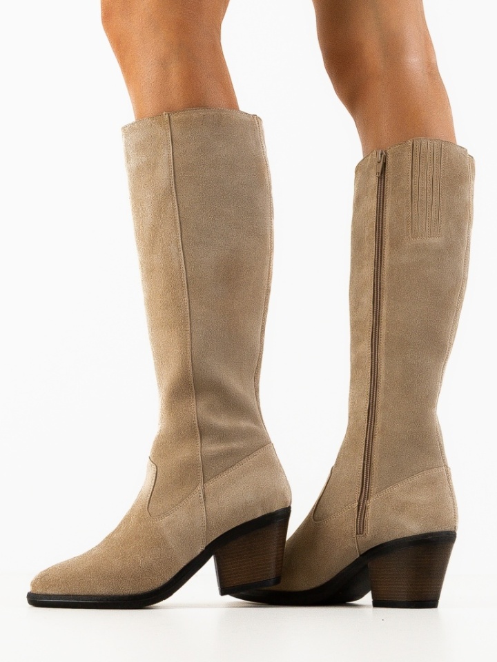 Cizme dama Takita Bej > Noua colecție este aici