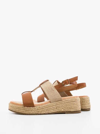 Sandale dama Venny Camel > Noua colecție este aici