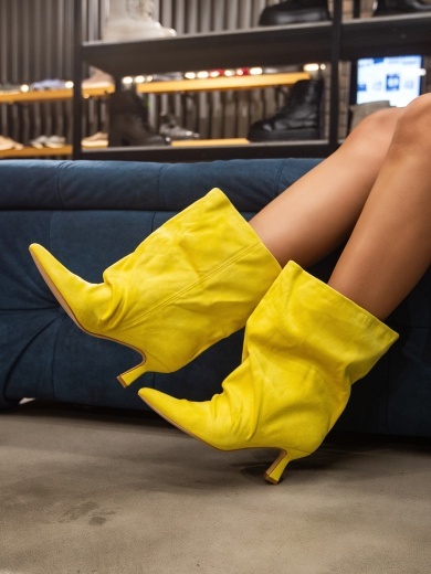 Botine dama Byson Galbene > Noua colecție este aici