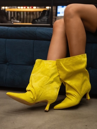 Botine dama Byson Galbene > Noua colecție este aici