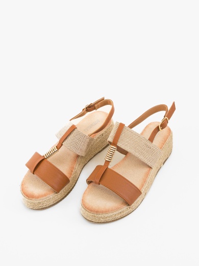 Sandale dama Venny Camel > Noua colecție este aici
