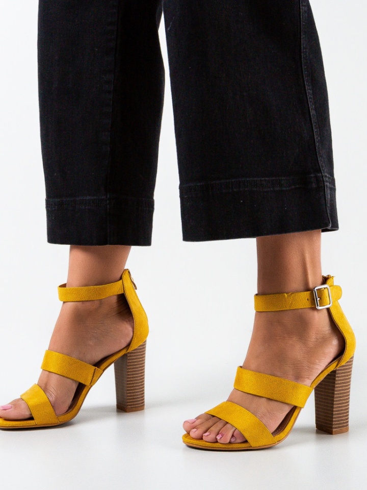 Ženske sandale Sadler Žute