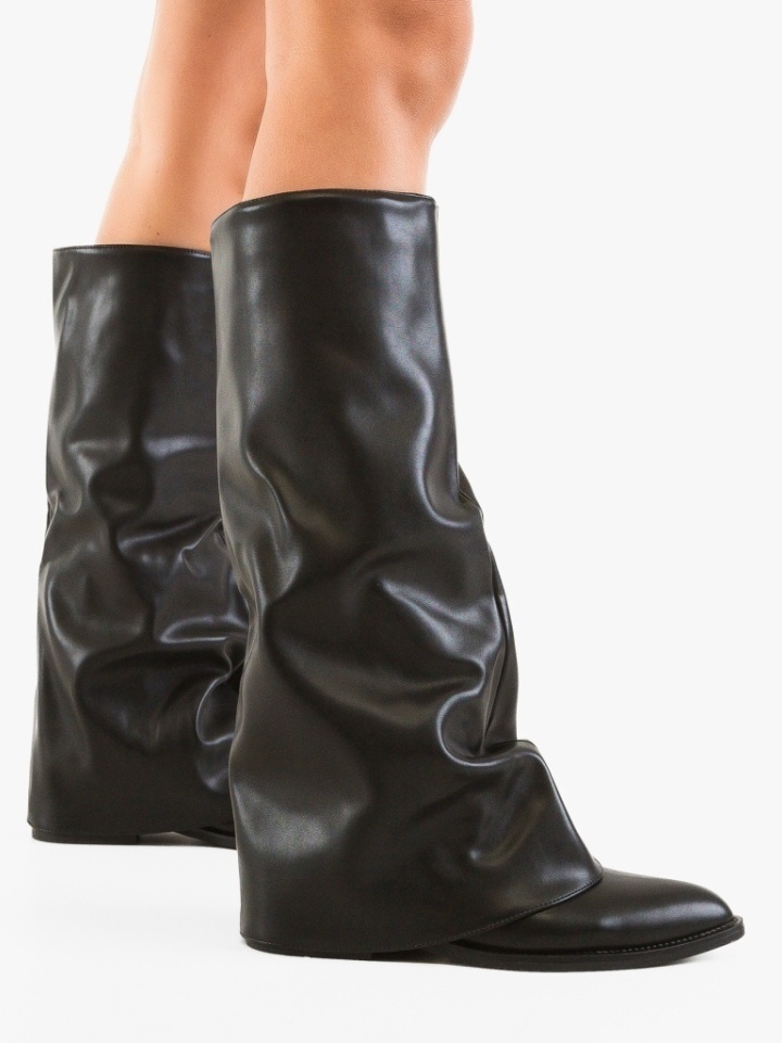 Μπότες Kaled Μαύρα