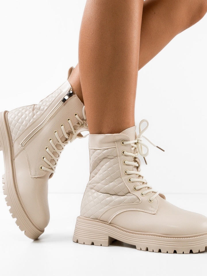 Μποτάκια Enuta Μπεζ