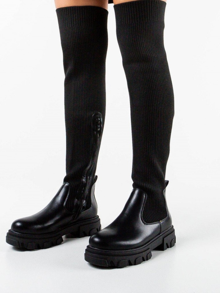 Μπότες Eshaal Μαύρα