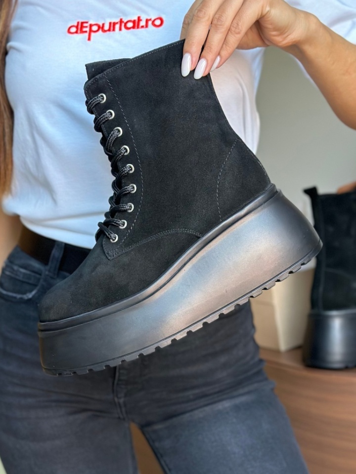 Μποτάκια Mokan 2 Μαύρα